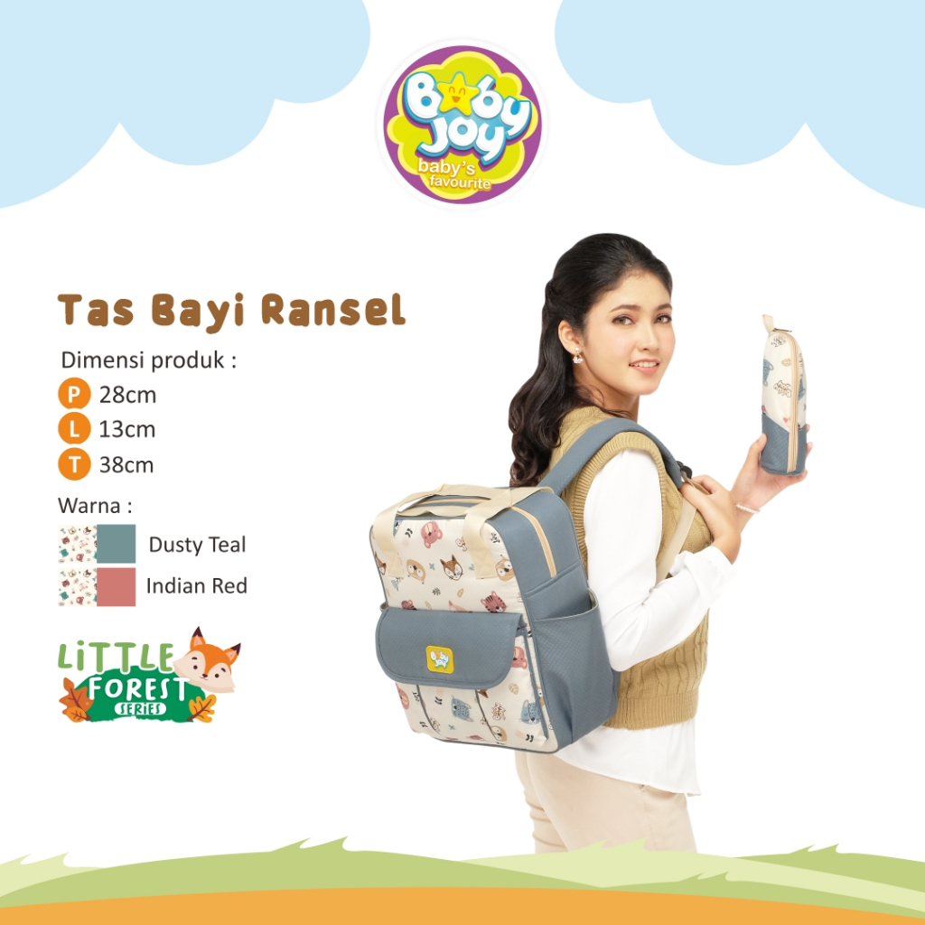 Jual Baby Joy Tas Ransel Little Forest Series - BJT1047 | Shopee Indonesia