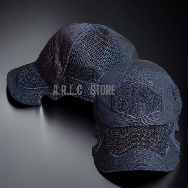 Jual topi tactical coak hitam combinasi ripstop double mess new produk ...