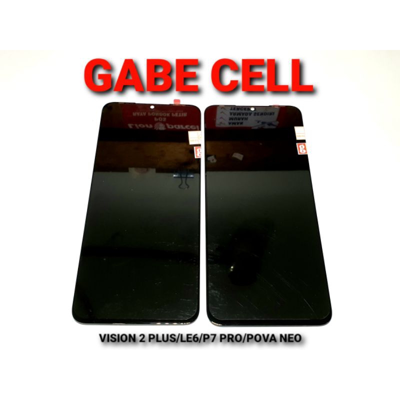 Jual LCD ITEL VISION 2 PLUS/LE6/P7 PRO/POVA NEO FULLSET TOUCHSCREEN ...