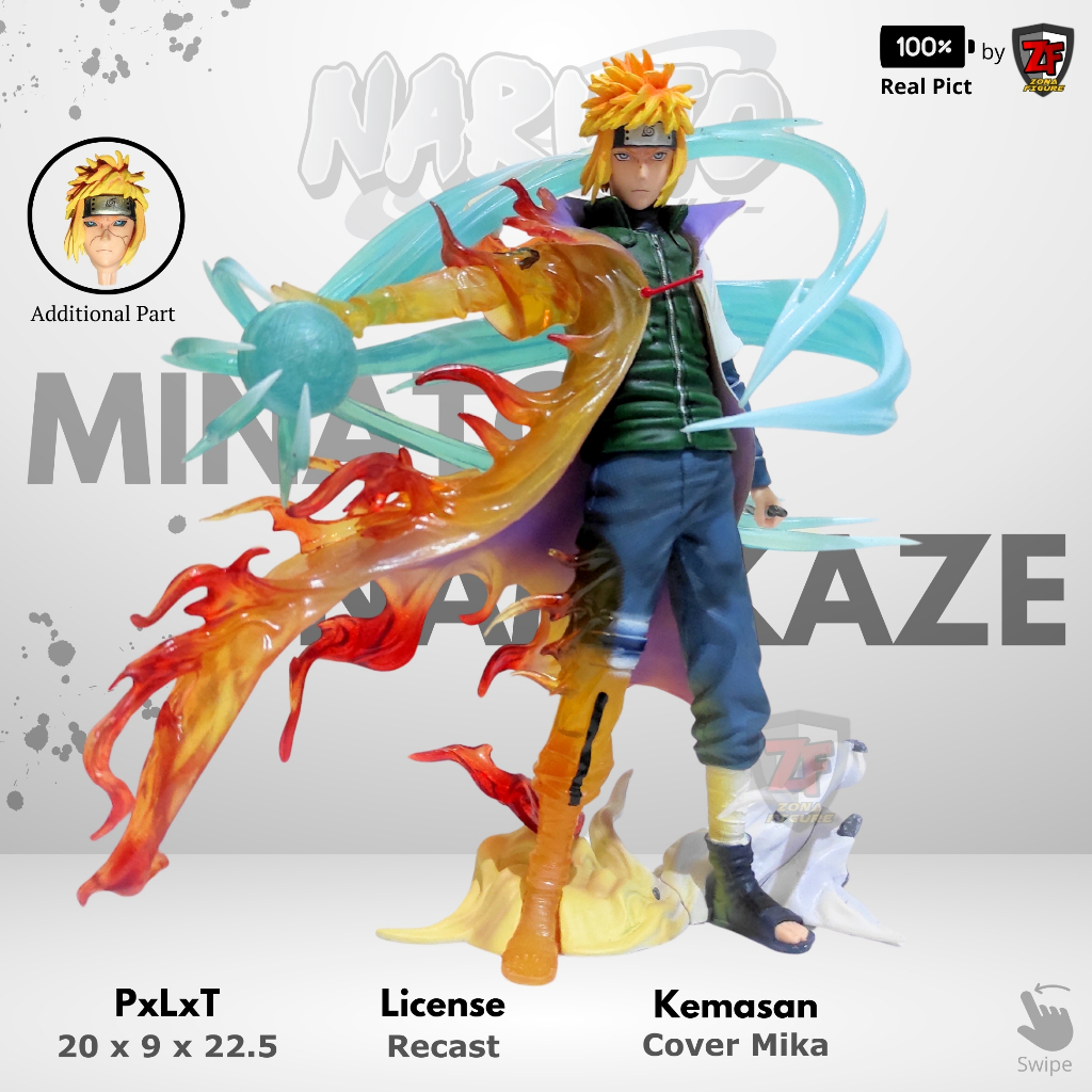 Jual Minato Namikaze Evil Studio Action Figure Naruto Mainan Toys ...