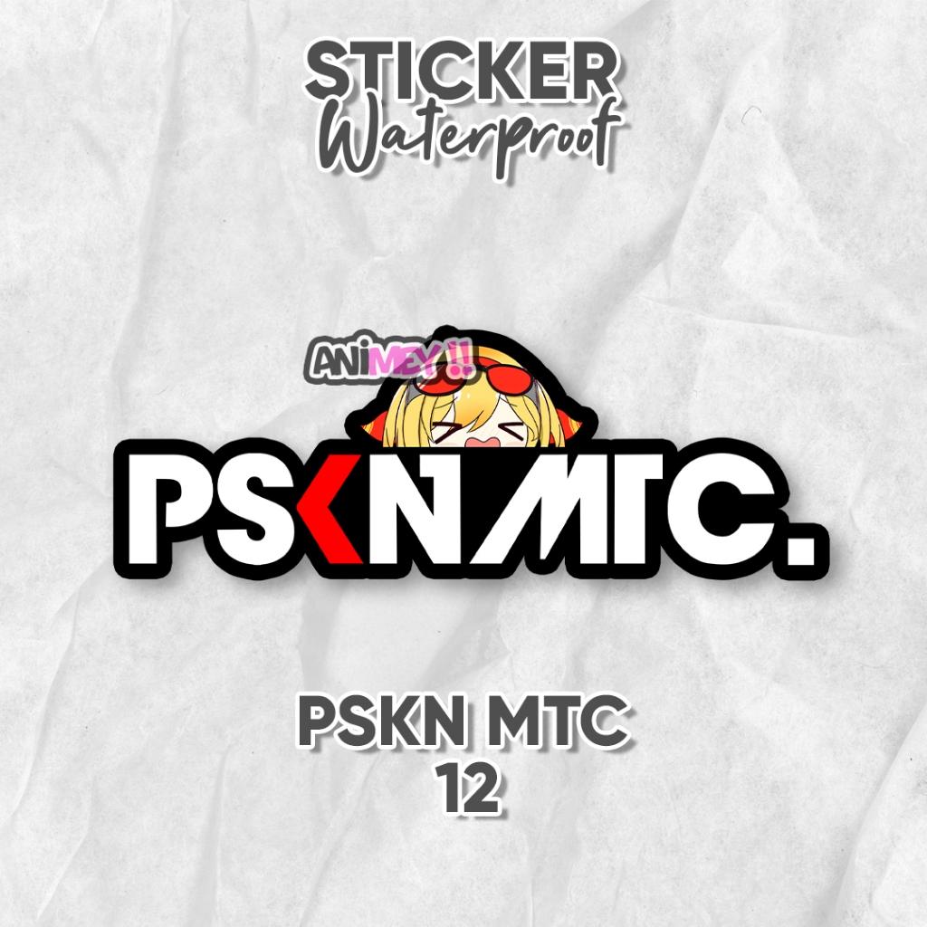 Jual Stiker PSKN MTC Anime / Sticker Pasukan Matic / Stiker JDM ...