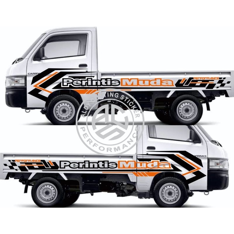 Jual STICKER CUTTING STICKER MOBIL PICK UP CARRY DLL READY STOCK BISA ...