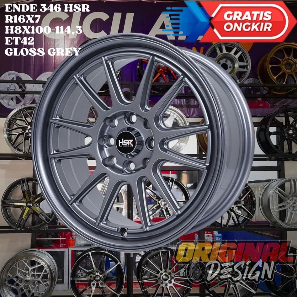 Jual Velg Mobil LANCER , VIOS , JAZZ , EVALIA , AVANZA , HSR ENDE RING 16 R16 | Shopee Indonesia