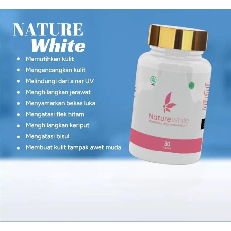 Jual Natur-E White Brightening Soft Capsule 30 Caps Original Perawatan ...