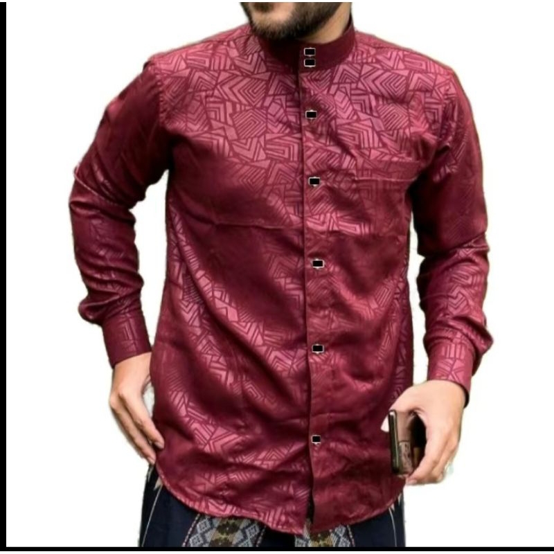 Jual Kemko Sultan Embos Premium Baju kemko Sultan Embos Premium Lengan ...