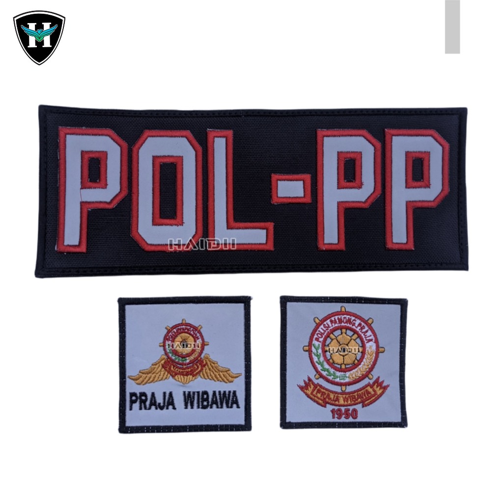 Jual Logo Bordir POL PP / Satpol PP / Patch Bordir | Shopee Indonesia