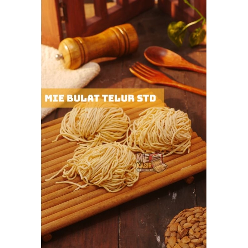 Jual MIE BULAT TELUR STANDART berat 1.200 gr isi 12 porsi | Shopee ...