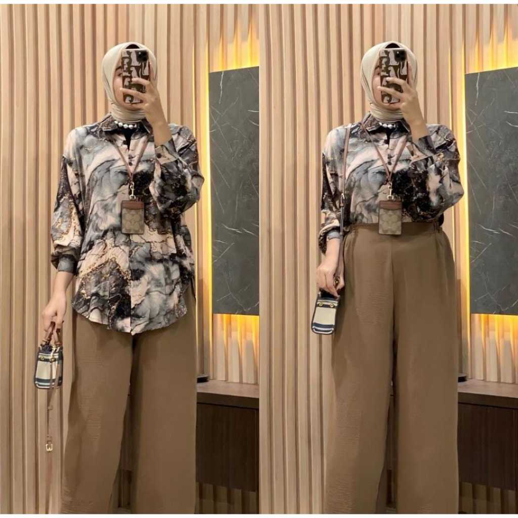 Jual One Set Wanita Kekinian | One Set Wanita | One Set Hijab Ootd ...
