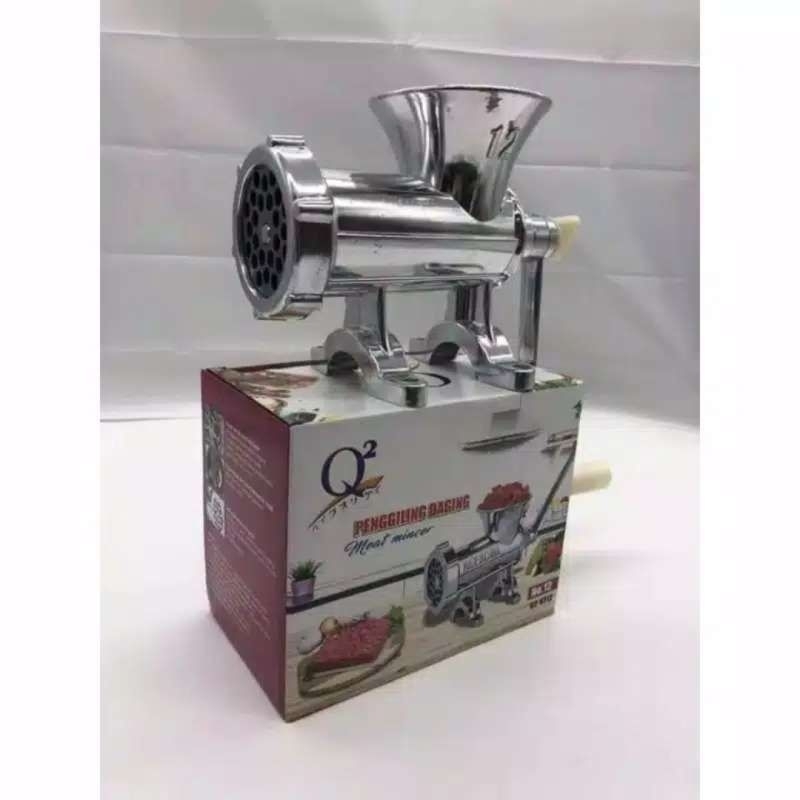 Jual Alat Penggiling Gilingan Daging Q2 8712 Meat Mincer Manual Besi NO ...