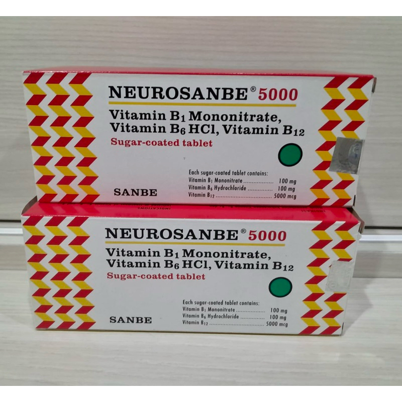 Jual Neurosanbe 5000 Box isi 100 Tablet | ORI 100% | Shopee Indonesia