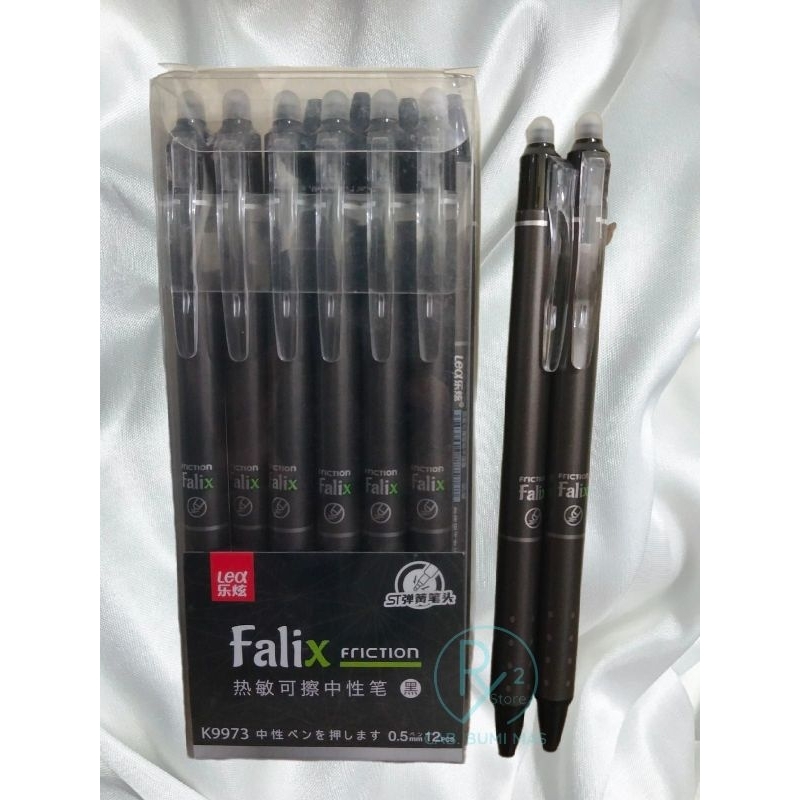 Jual (12 PCS) PULPEN LEA FALIX ERASABLE PACK (pulpen bisa dihapus) | Shopee Indonesia