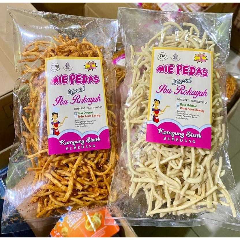 Jual Mie Sistik Pedas Spesial Ibu Rokayah 200gr | Shopee Indonesia