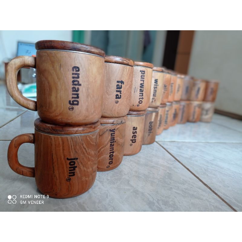 Jual Gelas Kayu Stainless - Mug Cangkir | Shopee Indonesia