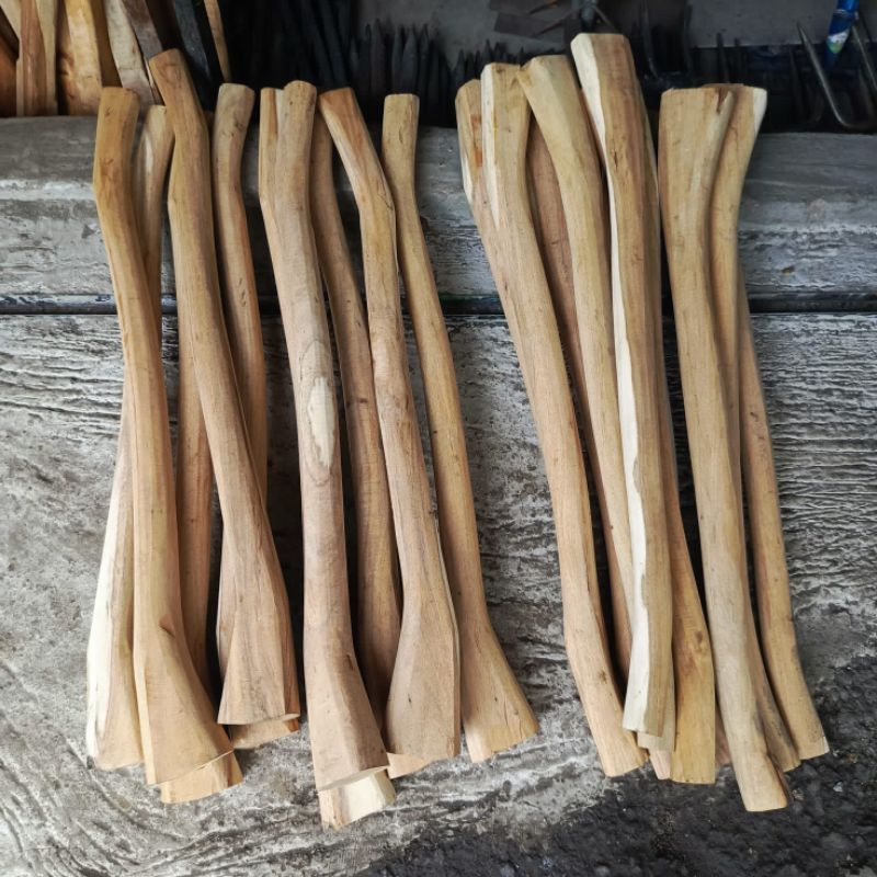 Jual Gagang cangkul kayu jati ASLI Doran pacul | Shopee Indonesia