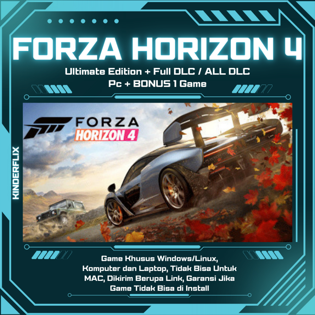 Jual Link Forza Horizon 4 Ultimate Edition + Full DLC / ALL DLC Pc ...