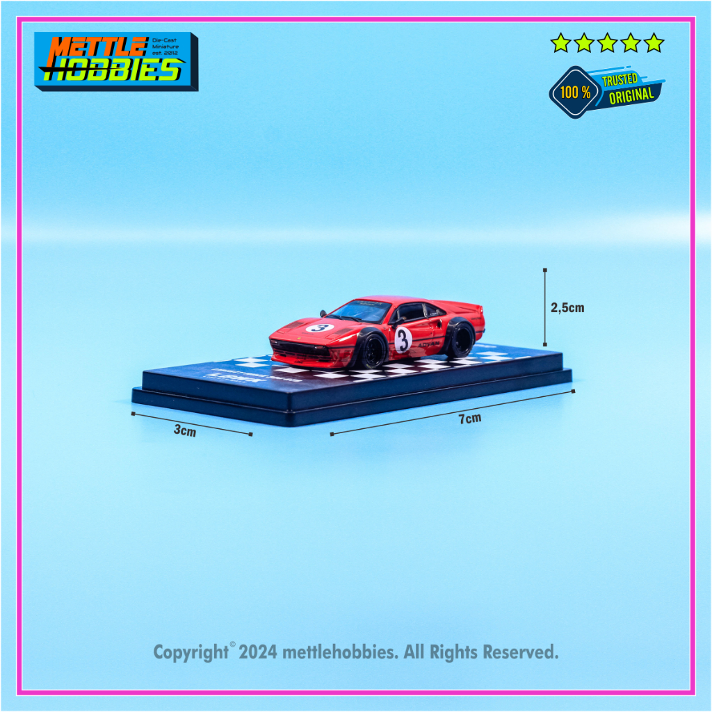 Jual Inno Models Ferrari 308 GTB Liberty Walk Diecast Miniatur Replika ...