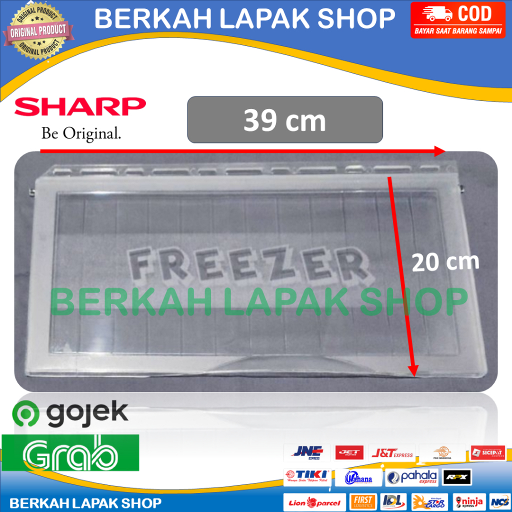 Jual Tutup freezer kulkas Sharp 1 pintu SJ 16 series bukaan ke atas ...