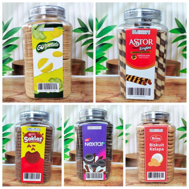 Jual Snack/Kue Toples Lebaran Giant Go Potato - Astor - Nissin Soklat ...