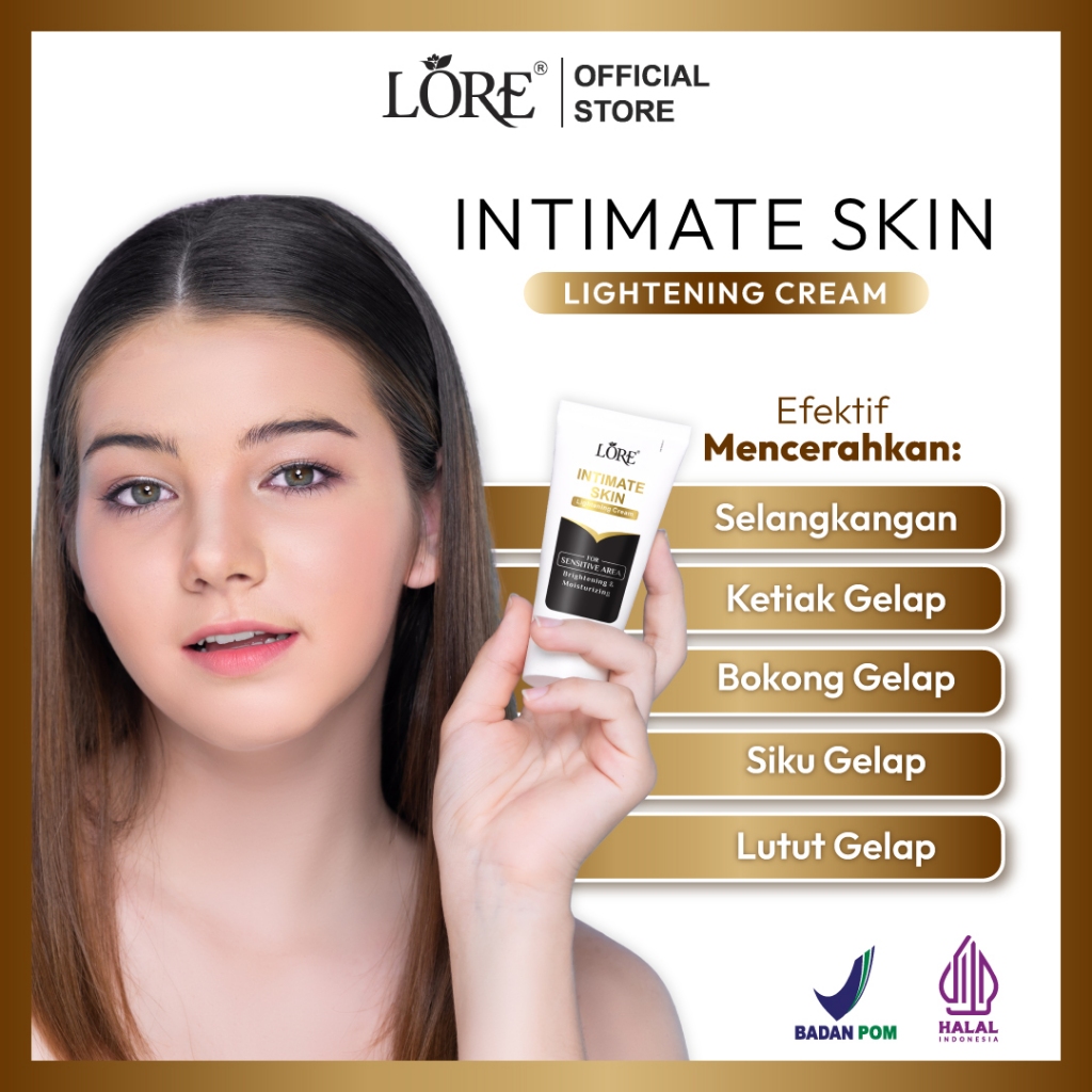 Jual LORE Intimate Skin Lightening Cream - Krim Pencerah Selangkangan ...