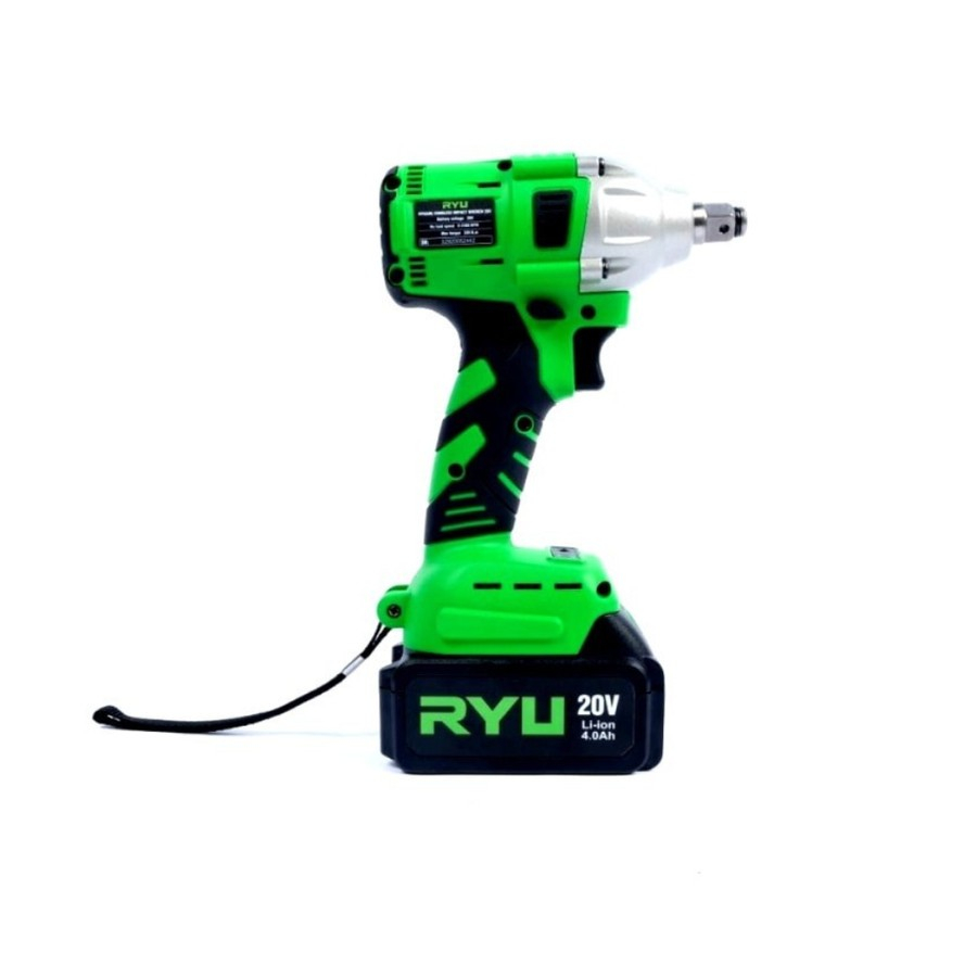 Jual RYU RCW 20 V Pembuka Baut Baterai / Cordless Impact Wrench ...