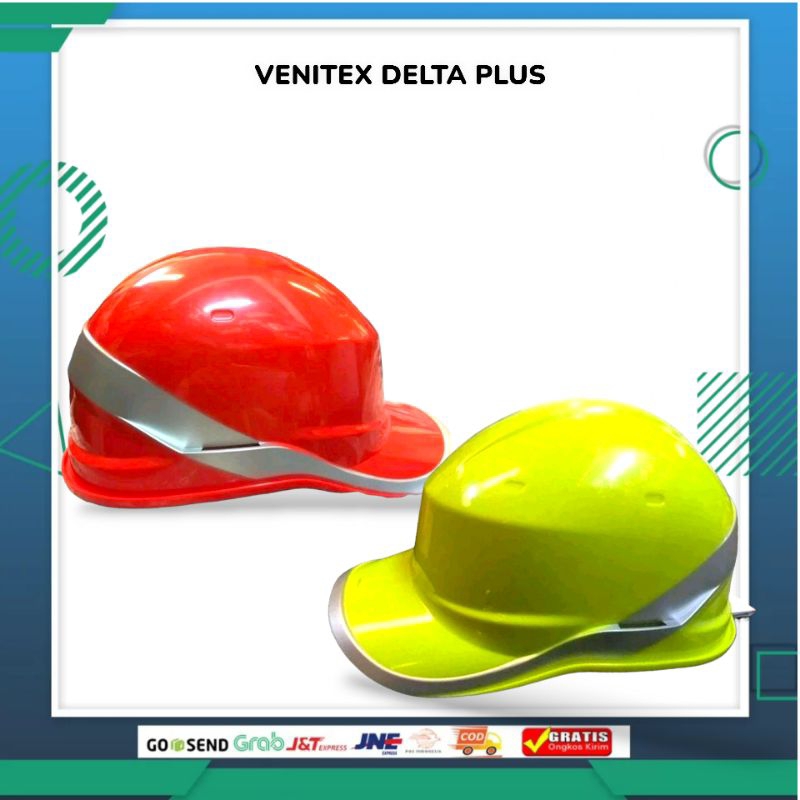 Jual Helm Safety Venitex Delta Plus Original /Helm Safety proyek /Helm ...