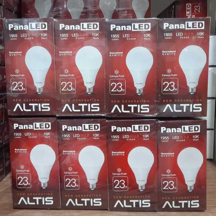 Jual Lampu LED Murah Bohlam LED PANALED ALTIS Cahaya Putih 10PCS | Shopee Indonesia