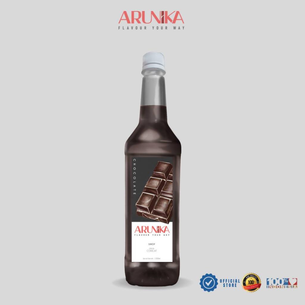 Jual Chocolate/ Coklat Arunika Syrup 1000ml | Shopee Indonesia