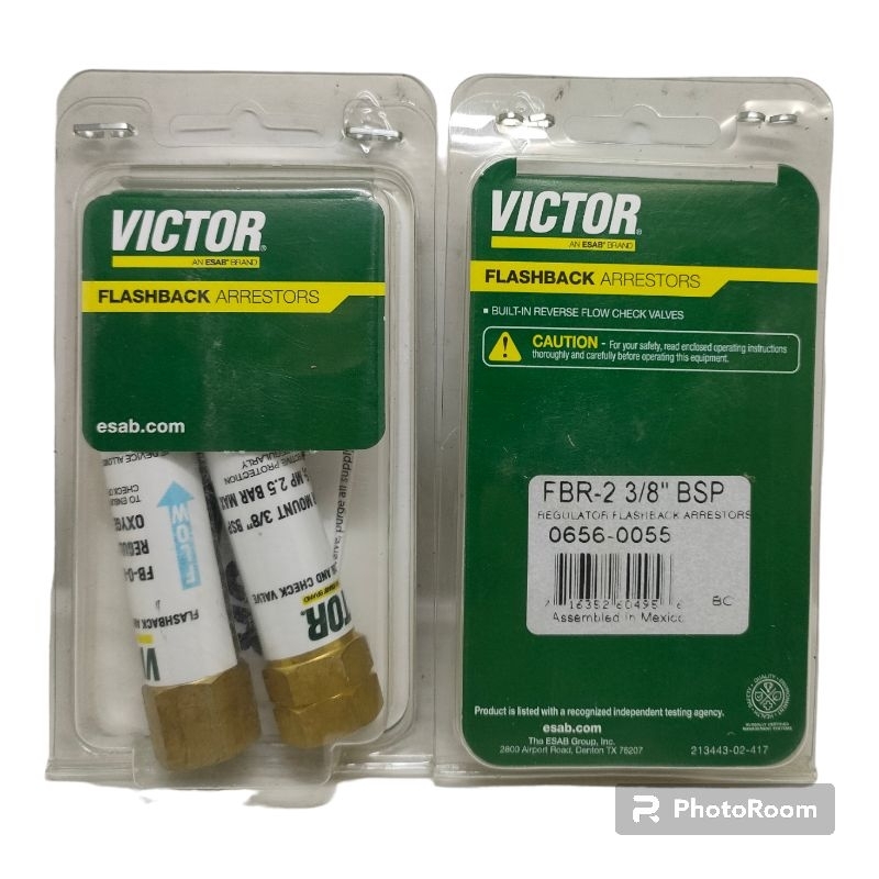 Jual VICTOR FBR-2 3/8" BSP Flashback Arrestors Flashback Regulator ...