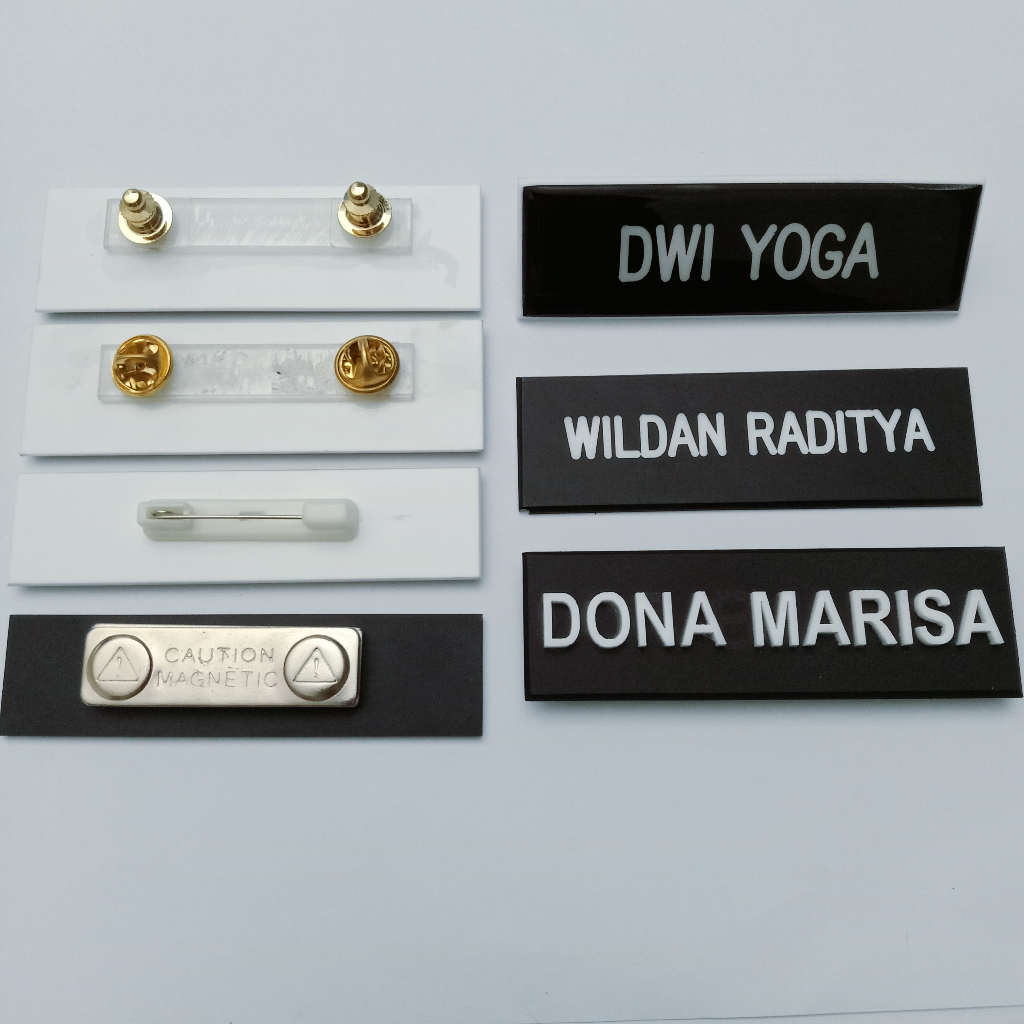 Jual PAPAN NAMA / NAMETAG / NAMA DADA / ATRIBUT KEJAKSAAN / ATRIBUT ...