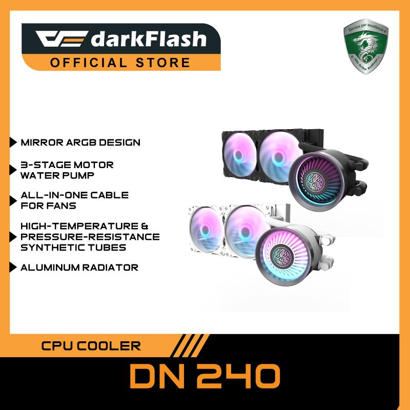 Jual darkFlash NEBULA DN240 Liquid CPU Cooler [Support Intel & AMD ...