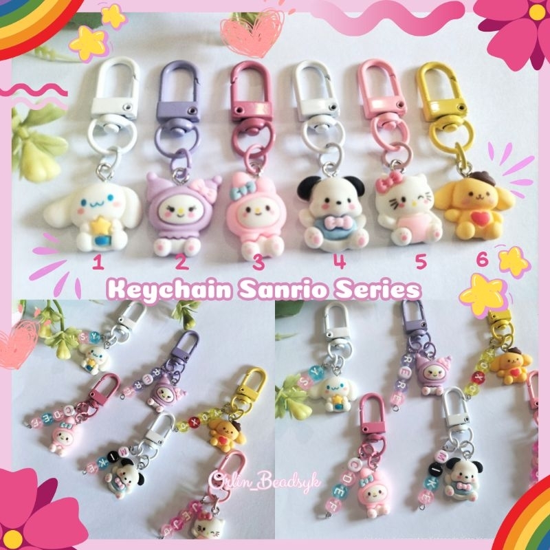 Jual Keychain Sanrio Series Gantungan kunci Sanrio Gantungan kunci ...