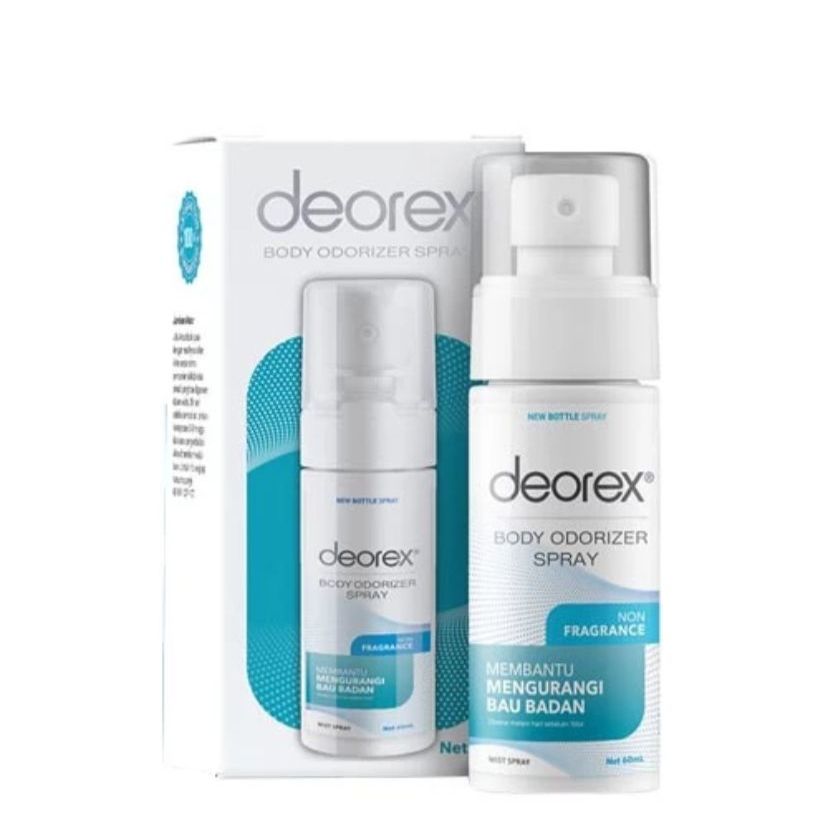 Jual DEOREX BODY ODORIZER SPRAY 60 ML | Shopee Indonesia