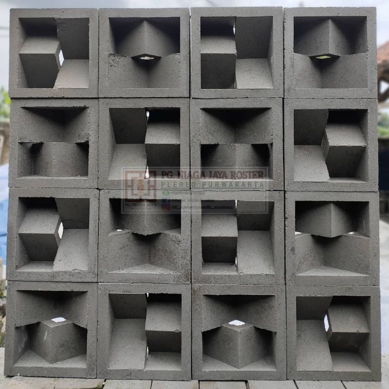 Jual roster beton minimalis, loster beton minimalis, roster dua sisi ...
