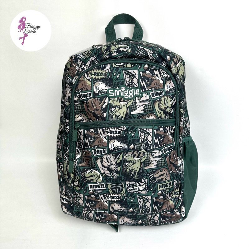 Jual SMIGGLE Classic Lite Backpack Dinosaurs | Shopee Indonesia