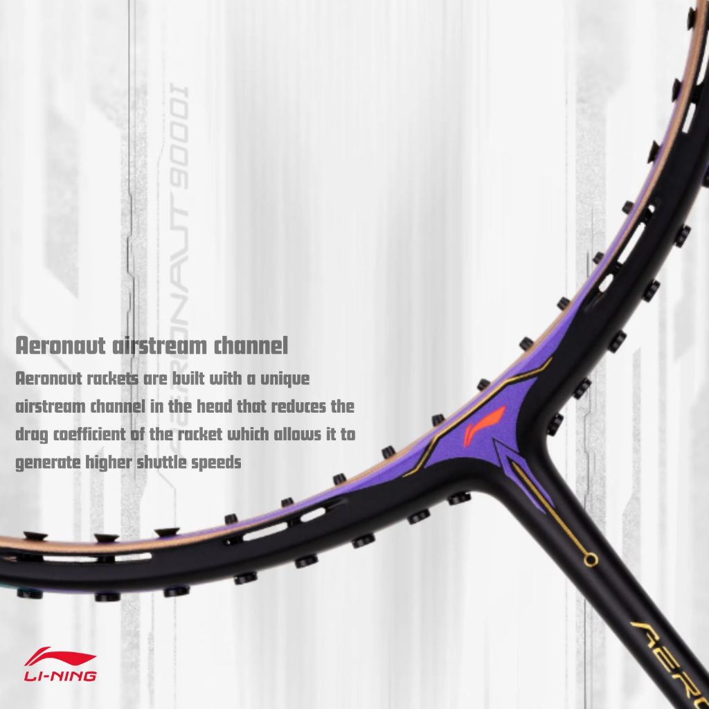 Jual raket badminton li-ning aeronaut 9000 9000i 9000c ORIGINAL | Shopee Indonesia