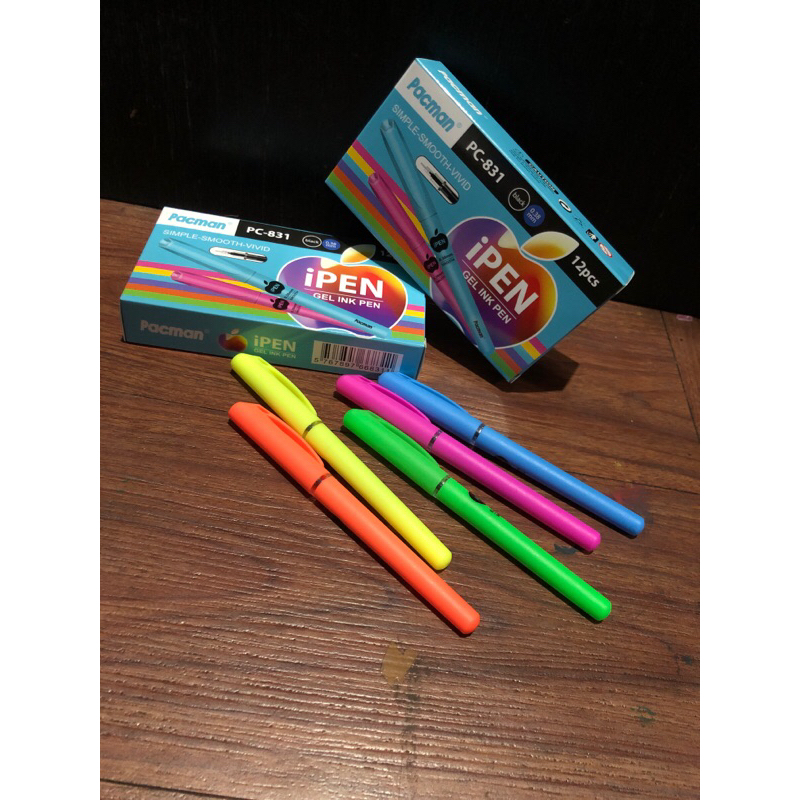 Jual GROSIR 1lsn ipen es-8005 pen gel ipen metalik // Pen Gel murah ...