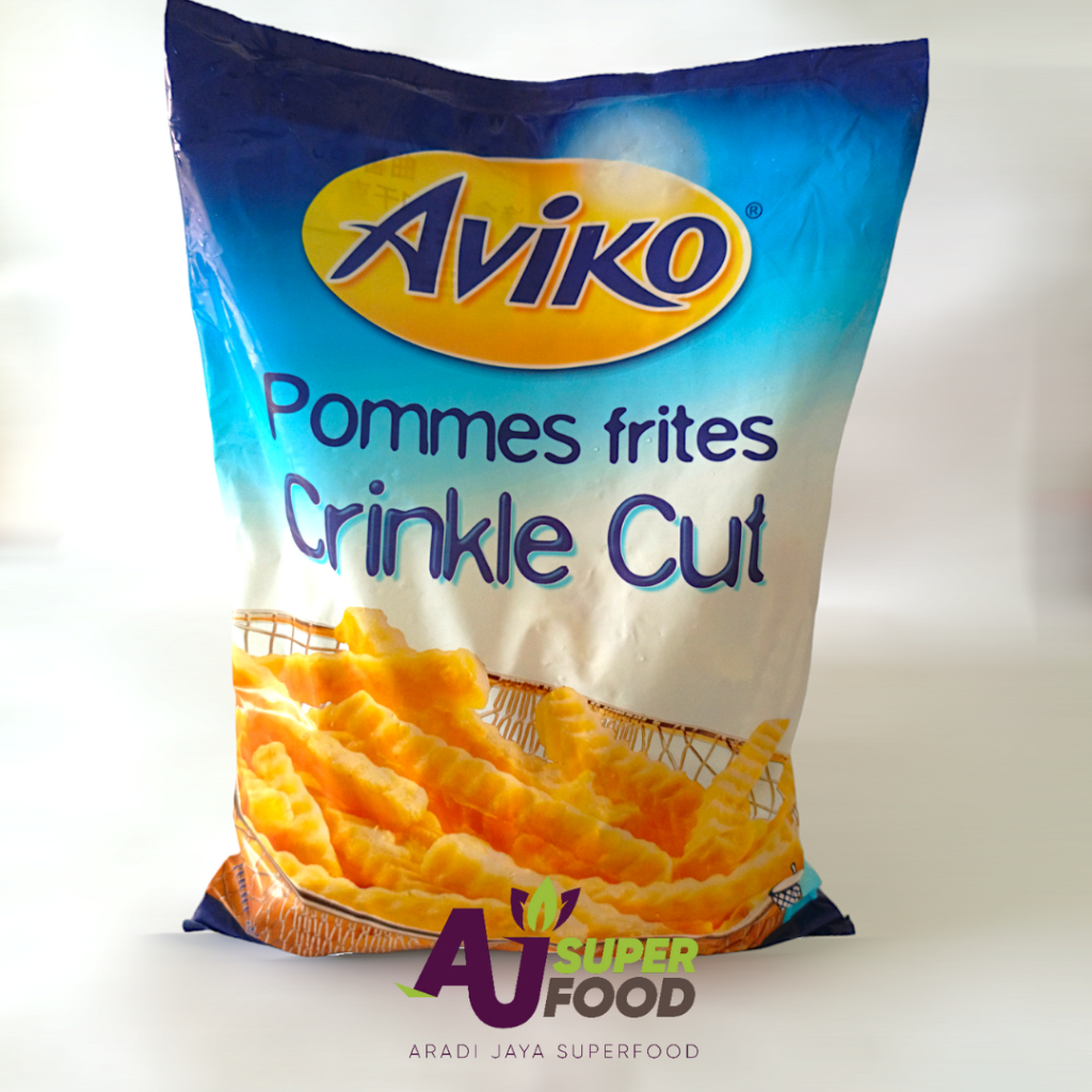 Jual Kentang Goreng 1kg Frozen Aviko Crinkle Cut | Shopee Indonesia