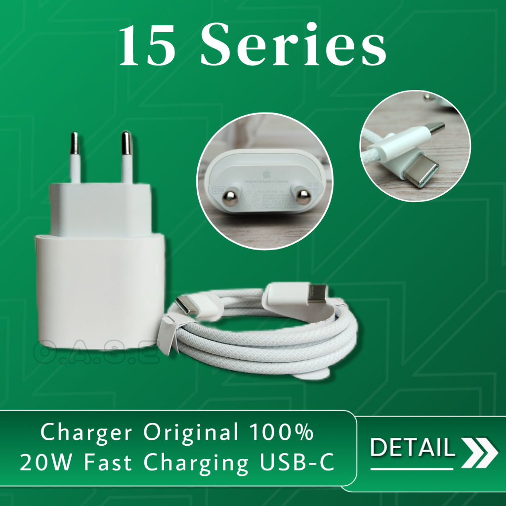 Jual Charger 15 Series Original Fast Charging 20W | Shopee Indonesia