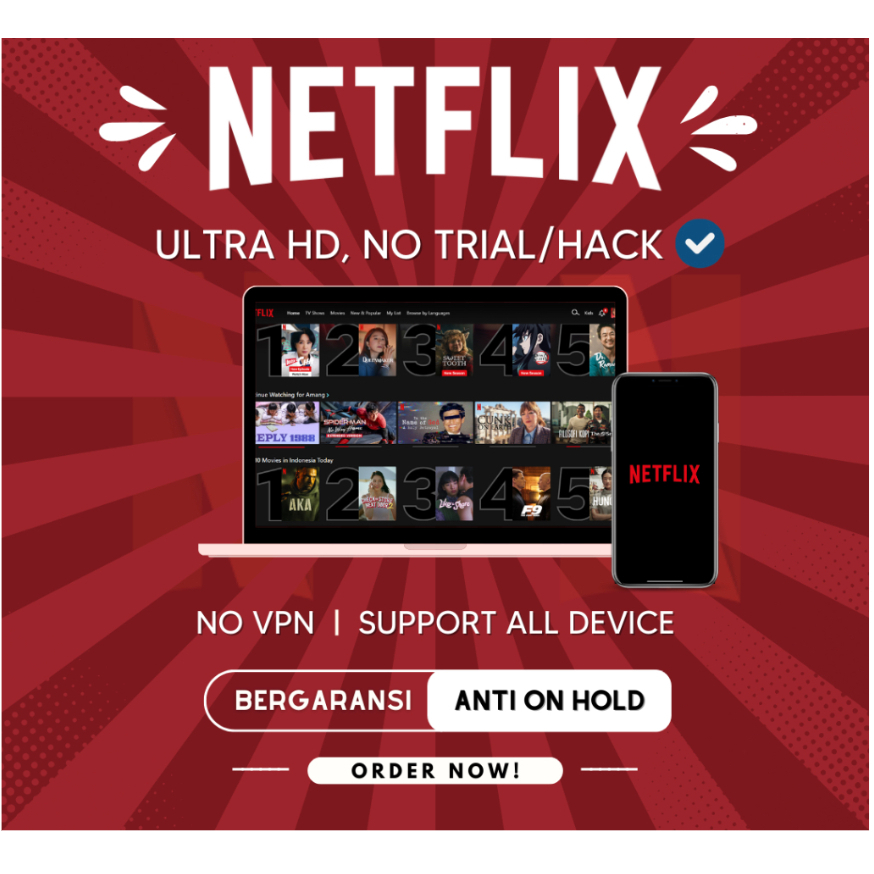 Jual Netflix Premium Bulanan Full Garansi | Shopee Indonesia