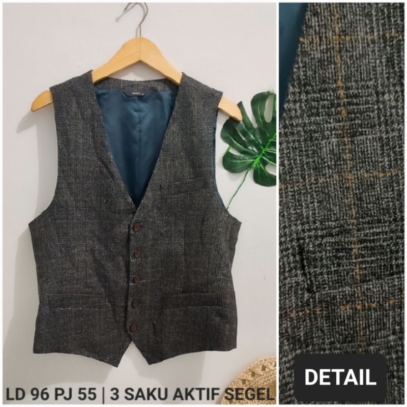 Jual Vest Blazer / Rompi Blazer / Vest Fashion | Shopee Indonesia