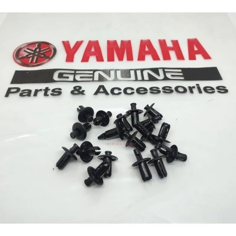 Jual Baut Kancing Plastik Klip Rivet Body Bodi Yamaha R15, R25, Nmax ...