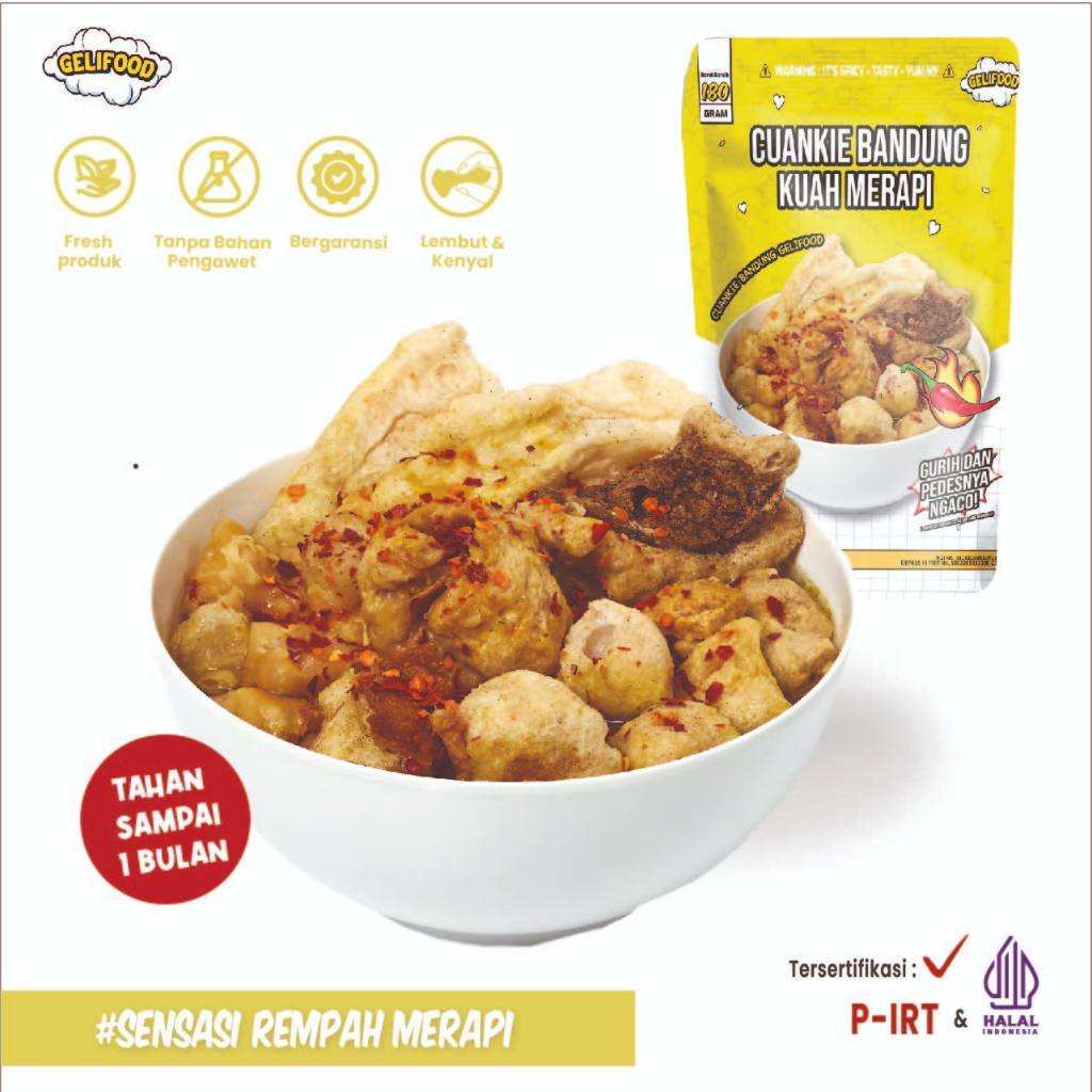 Jual Geli Food - Pangsit Keju Kuah Merecon (Isi Ayam Keju) | Shopee ...