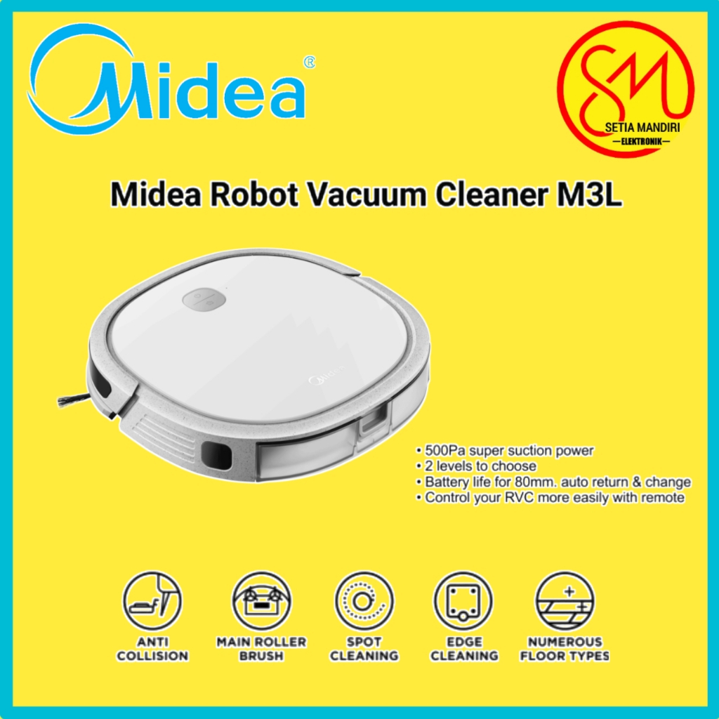 Jual Midea Robot Vacuum Cleaner M3L /Vacuum Cleaner | Shopee Indonesia