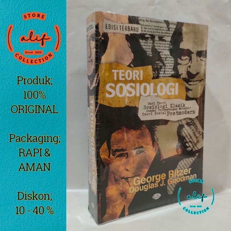 Jual TEORI SOSIOLOGI Dari Teori Sosiologi Klasik Sampai Perkembangan ...