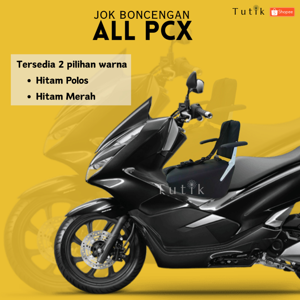 Jual Jok Boncengan Anak Motor PCX / Jok Boncengan ALL PCX 160 125 150 ...