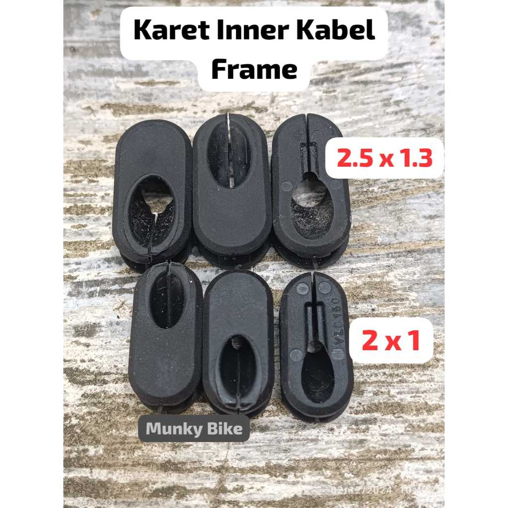 Jual Inner Cable guide karet internal kabel frame satu jalur lubang ...