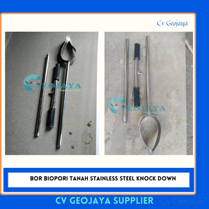 Jual BOR MANUAL - Bor Biopori Tanah Stainless Steel Knock down READY ...
