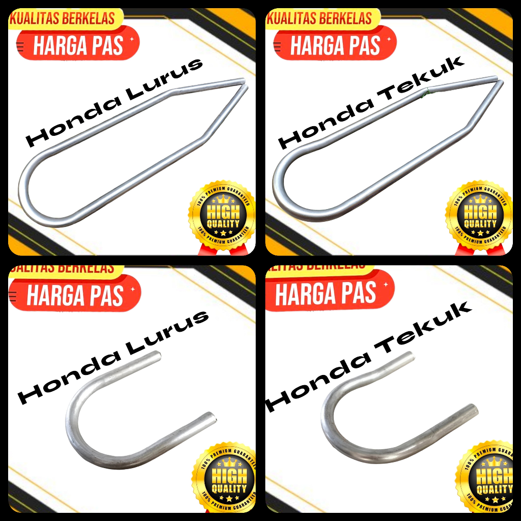 Jual Behel Begel Sambungan Honda Pendek Panjang Tekuk Lurus Bahan Tebal ...