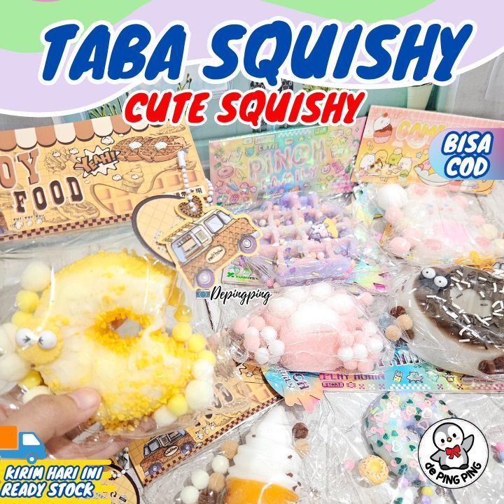 Jual Taba Squishy mainan lucu anti stress/Taba squishy Viral/Squishy Taba | Shopee Indonesia