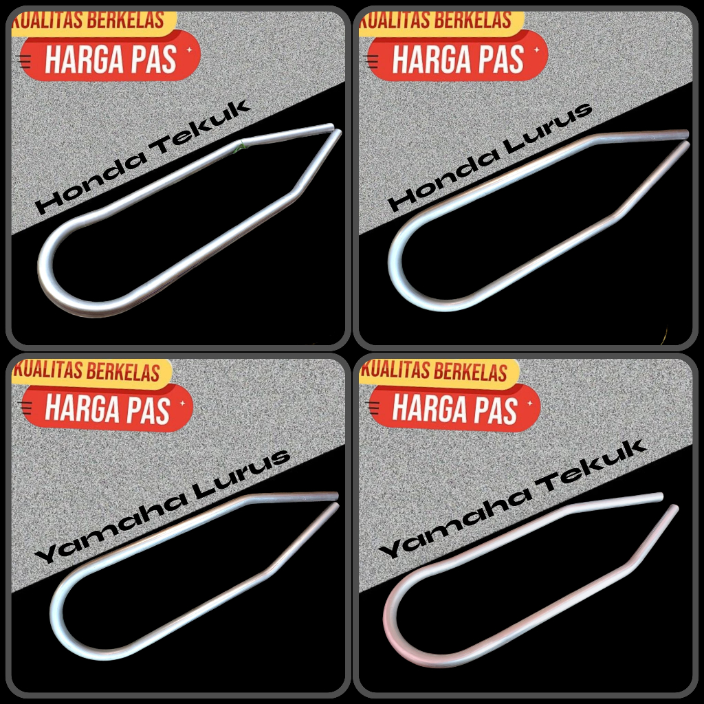 Jual Behel Begel U sambungan rangka Yamaha Honda Panjang Besi Roll PNP ...